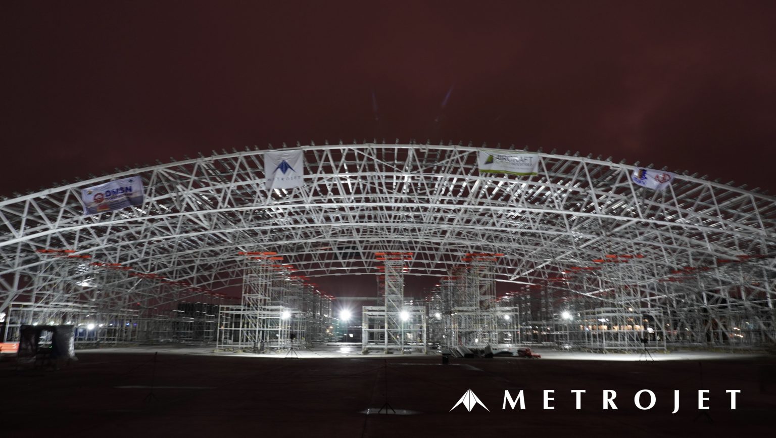 METROJET CLARK NEW HANGAR PARKING & MAINTENANCE FACILITYHANGAR STRESSED ...